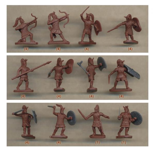 Caesar Miniatures: H020 Mycenaean Army 1:72